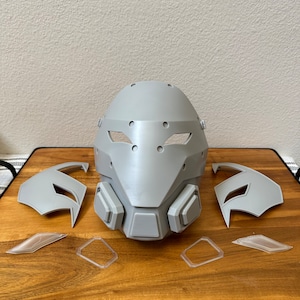 Prowler Mask Miles Morales 3D Printed Resin Kit Across the Spider Verse ...