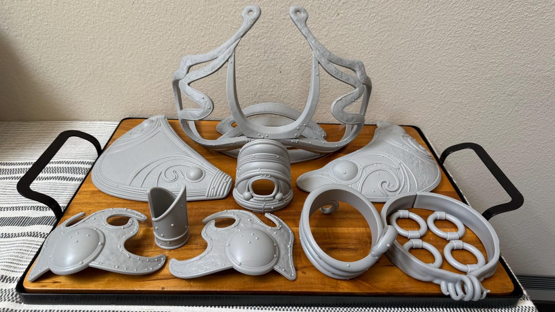 Princess Leia Hutt Slayer Metal Bikini 3D Printed Resin Kit Costume ...