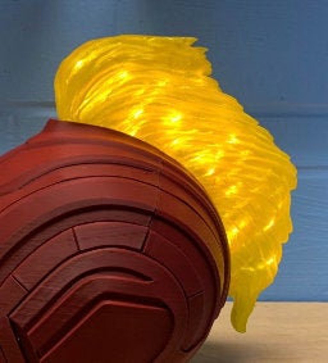 Captain Marvel Light-up Mohawk - Etsy