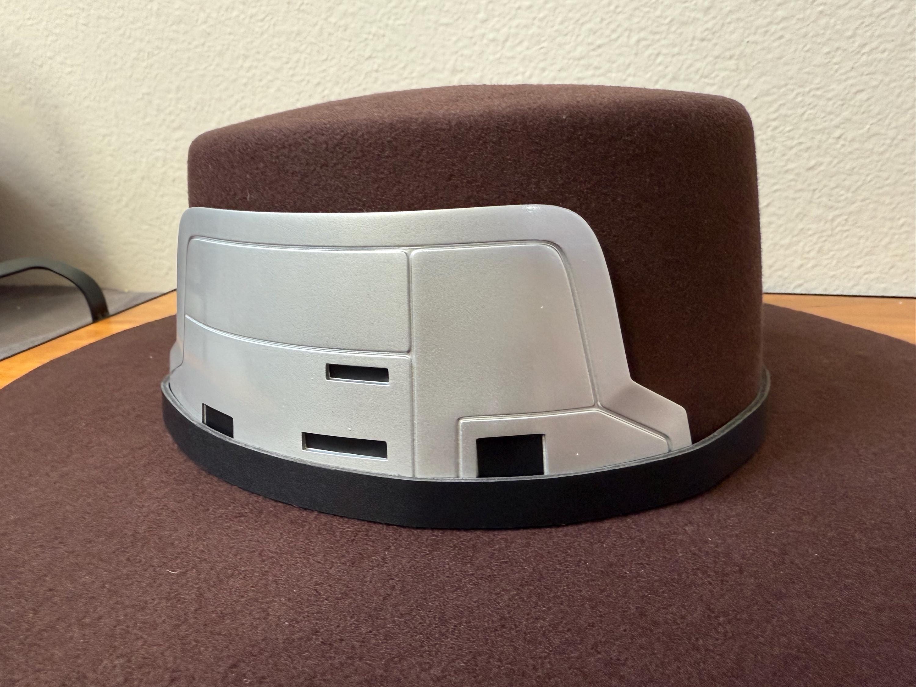 Cad Bane Hat Sides and Leather Kit (does Not Include Hat) - Etsy