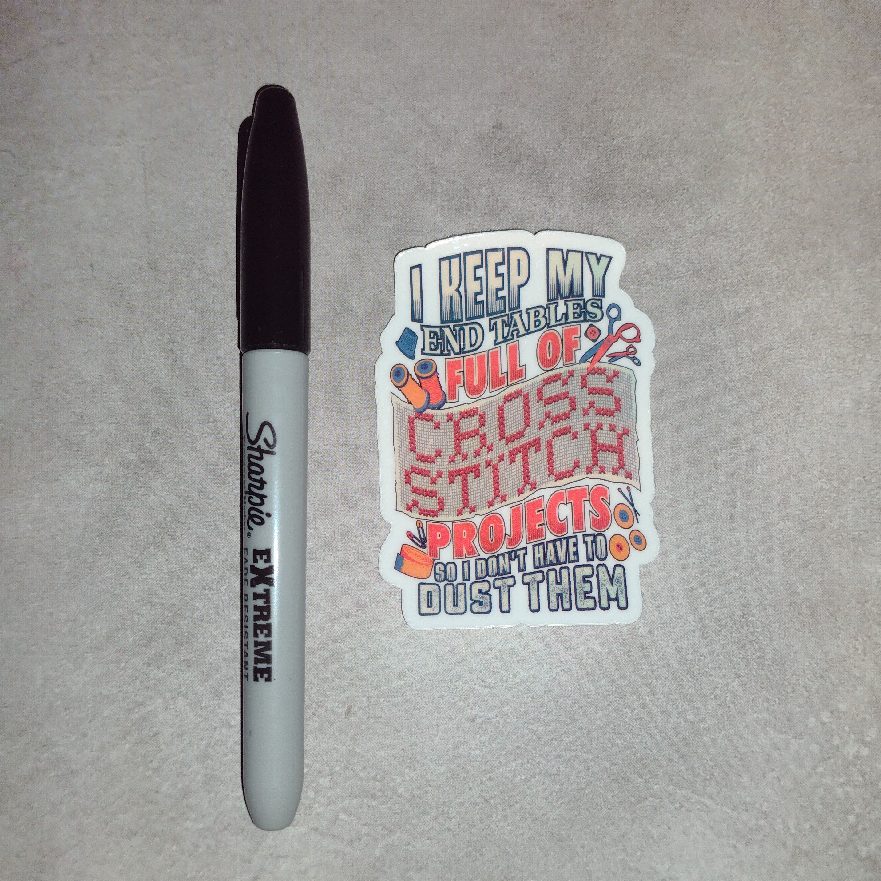 Cross Stitch Sticker Embroidery Sticker Sticker for Cross - Etsy