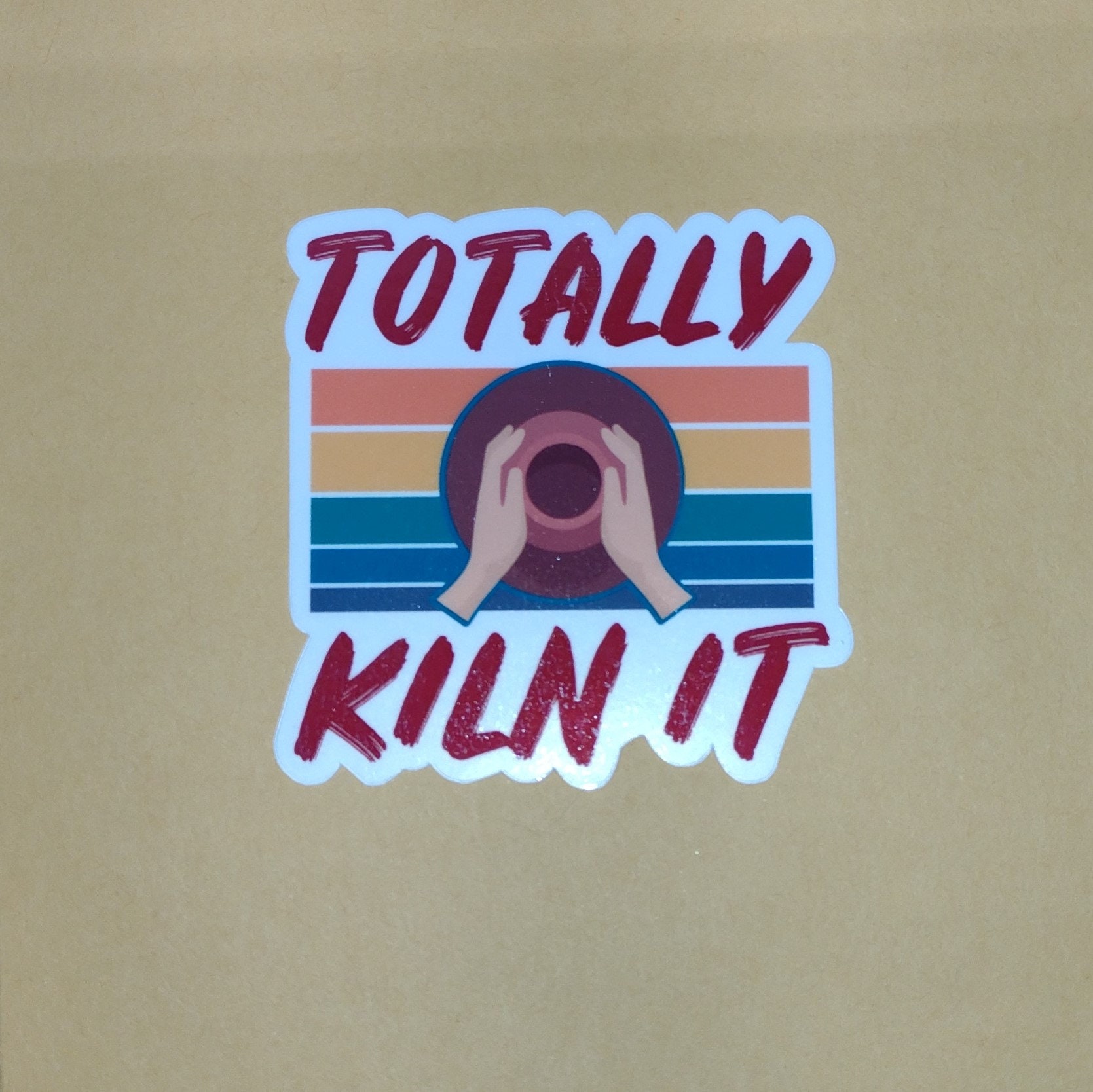 Pottery Sticker Ceramic Sticker Gift for Potter Pottery - Etsy