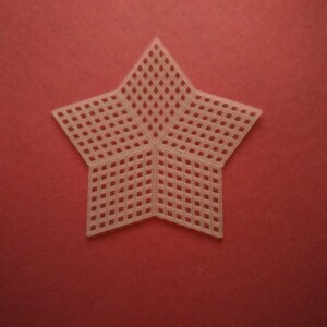 Pre-cut Plastic Canvas Star: 3.25 Inch Craft Shape - Etsy