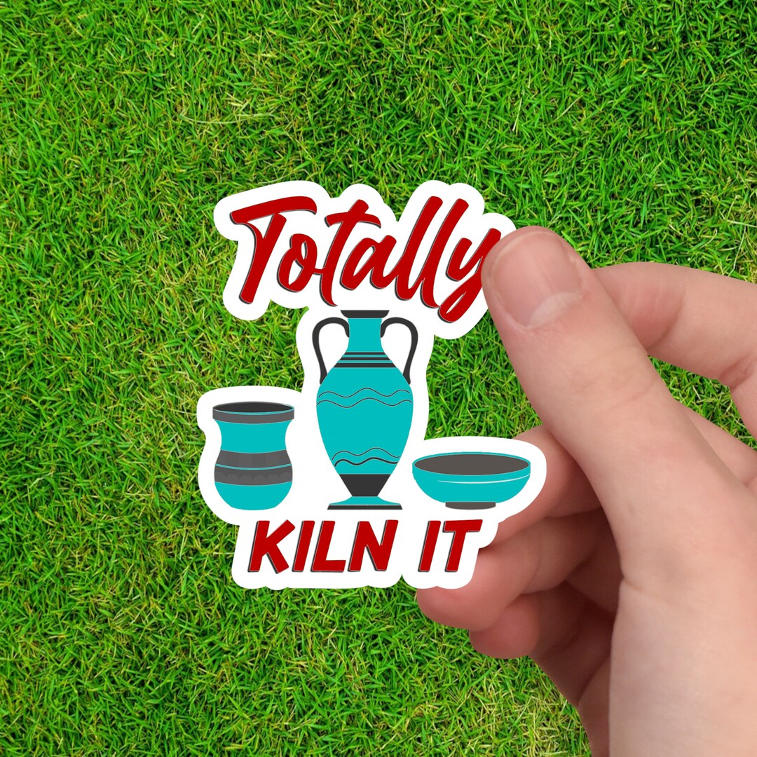 Pottery Sticker Ceramic Sticker Gift for Potter Pottery Artist Ceramic ...