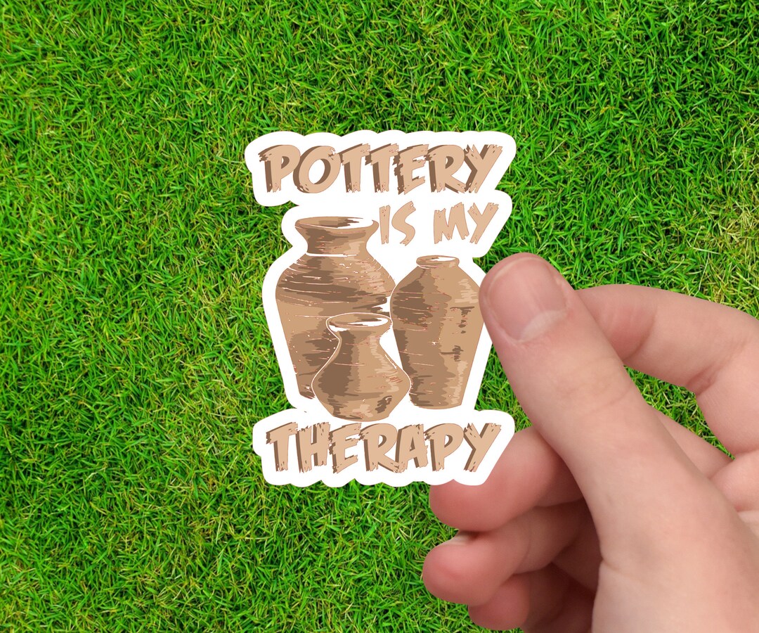 Pottery Sticker Ceramic Sticker Gift for Potter Potter Gift Pottery ...