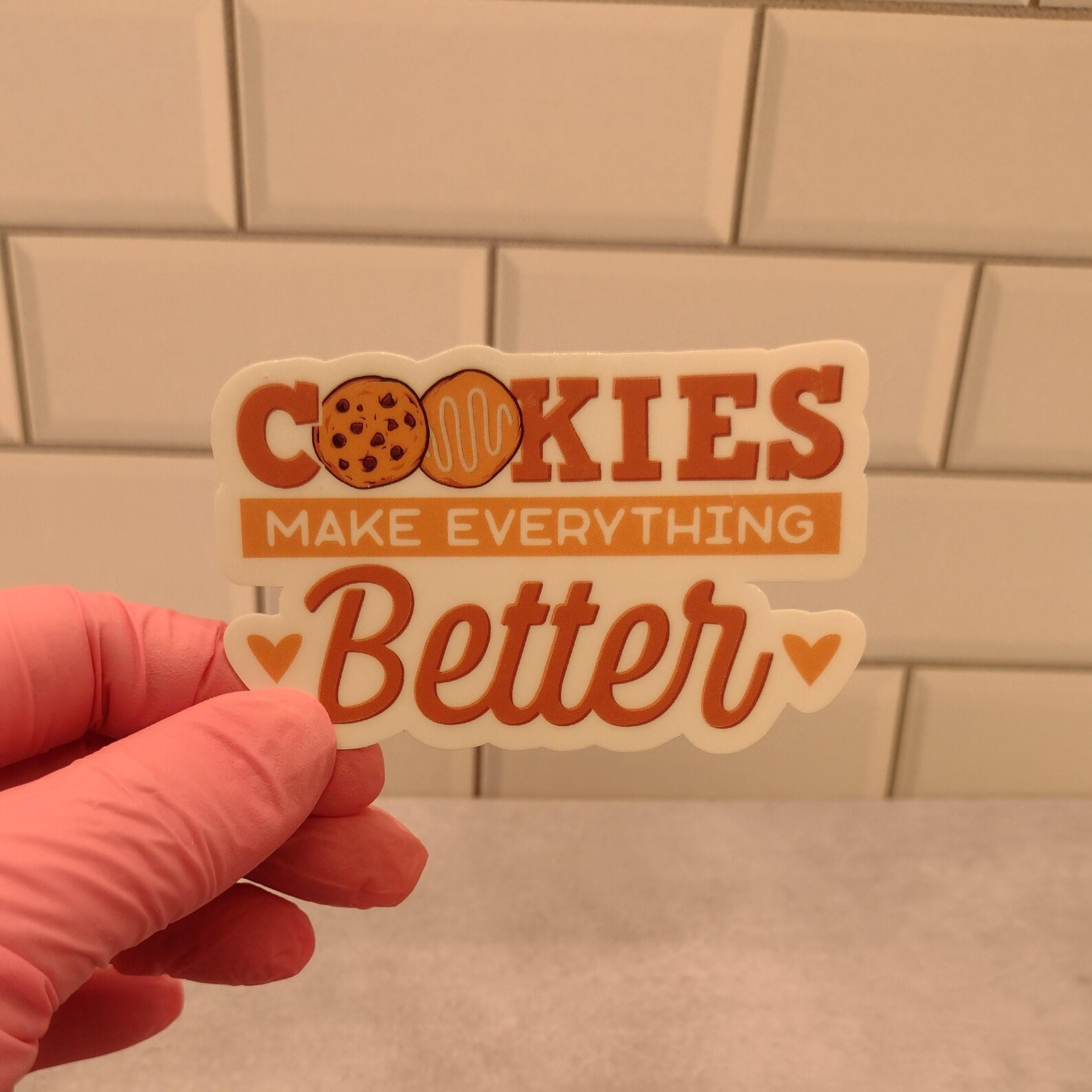 Cookie Sticker | Cookie Baker Gift | Cookie Lovers | Cookie Baking Gift ...