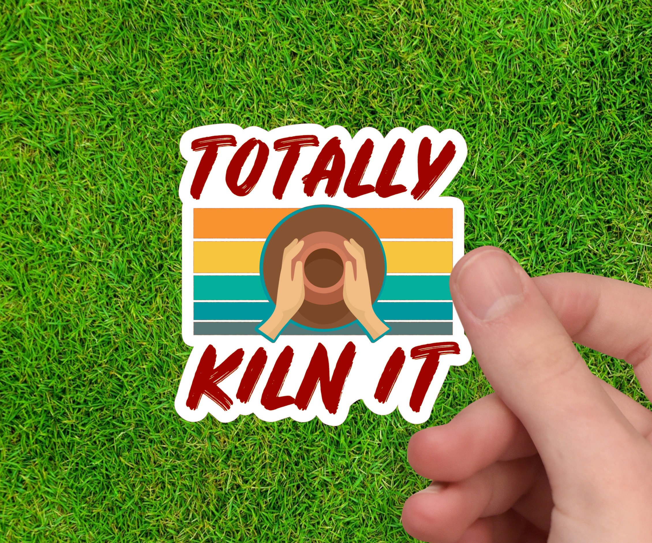 Pottery Sticker Ceramic Sticker Gift for Potter Pottery - Etsy