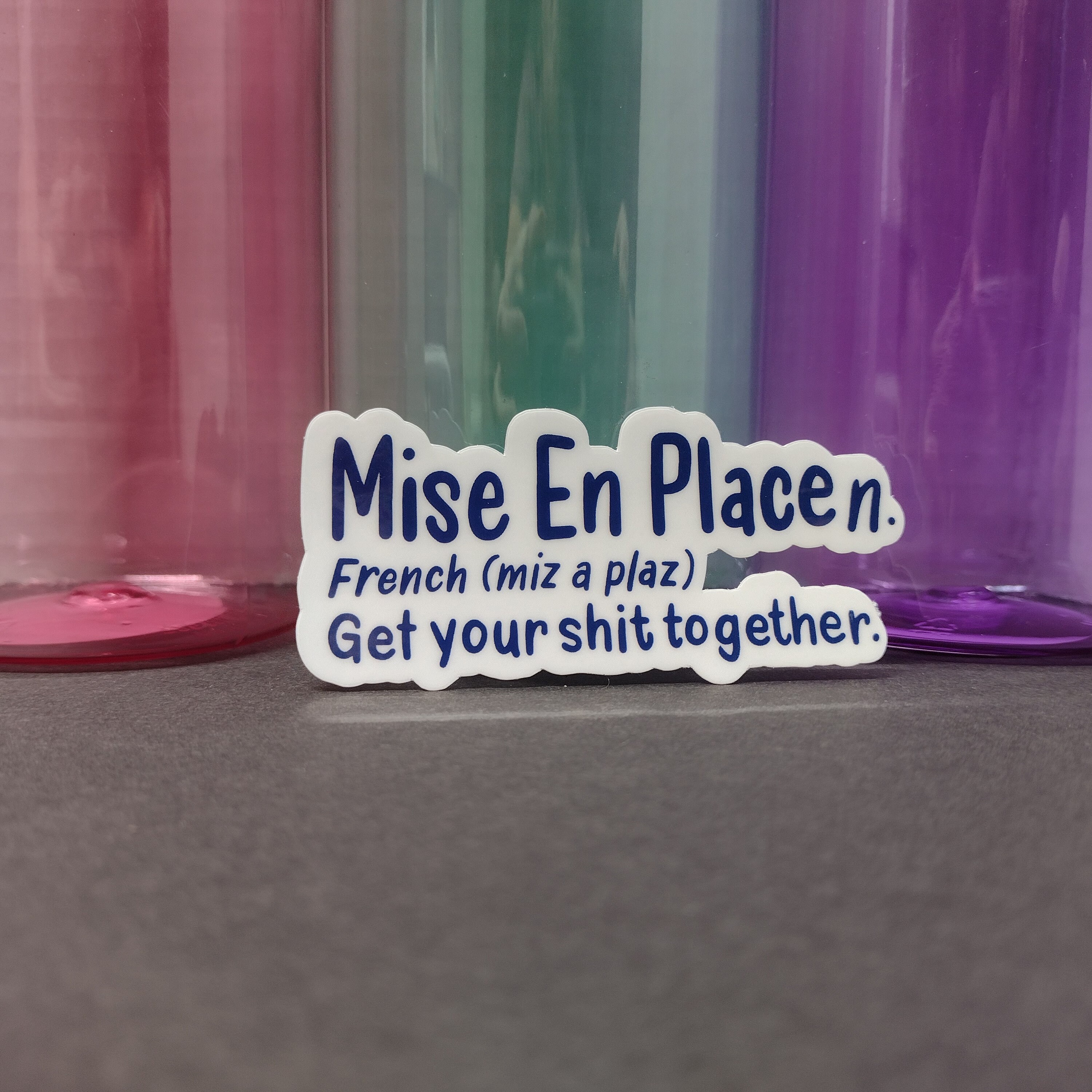 Mise En Place Humorous Definition French Pastry Chef - Etsy