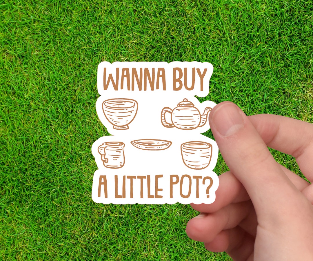 Pottery Sticker | Ceramic Sticker | Gift for Potter | Potter Gift ...