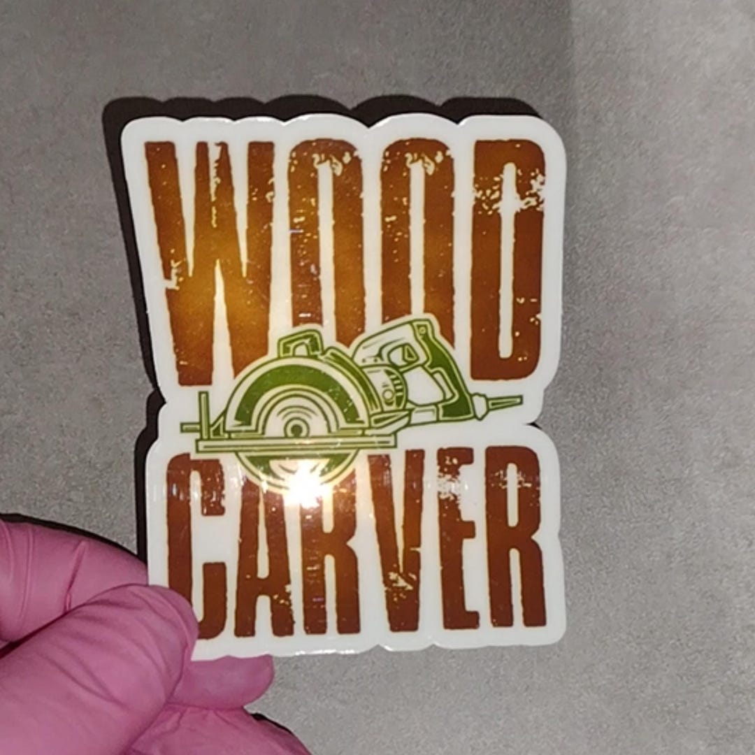 Wood Carver – Funny Woodworking Sticker, Mug, or T-shirt – Gift for ...