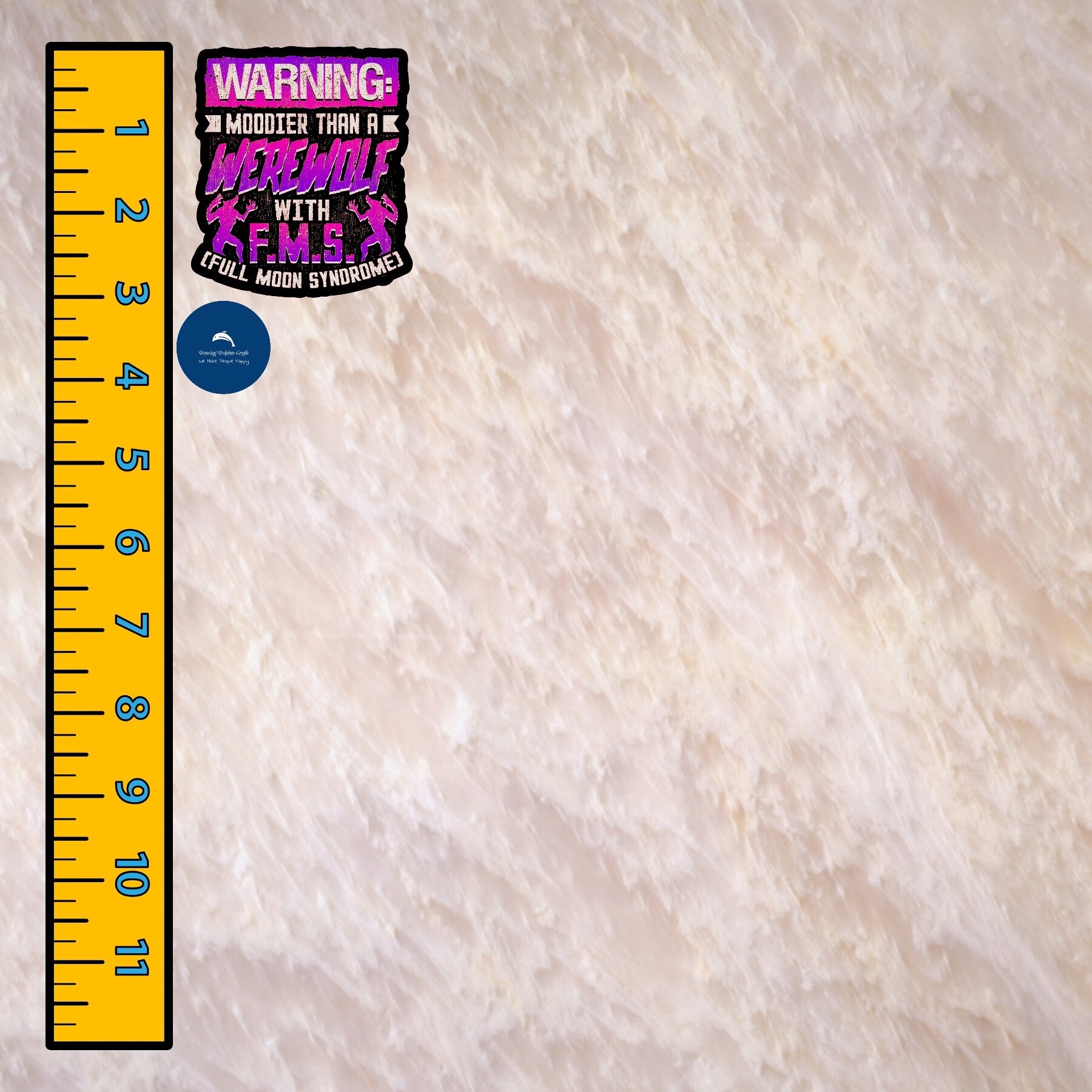 Werewolf Sticker Halloween Sticker Full Moon Sticker - Etsy