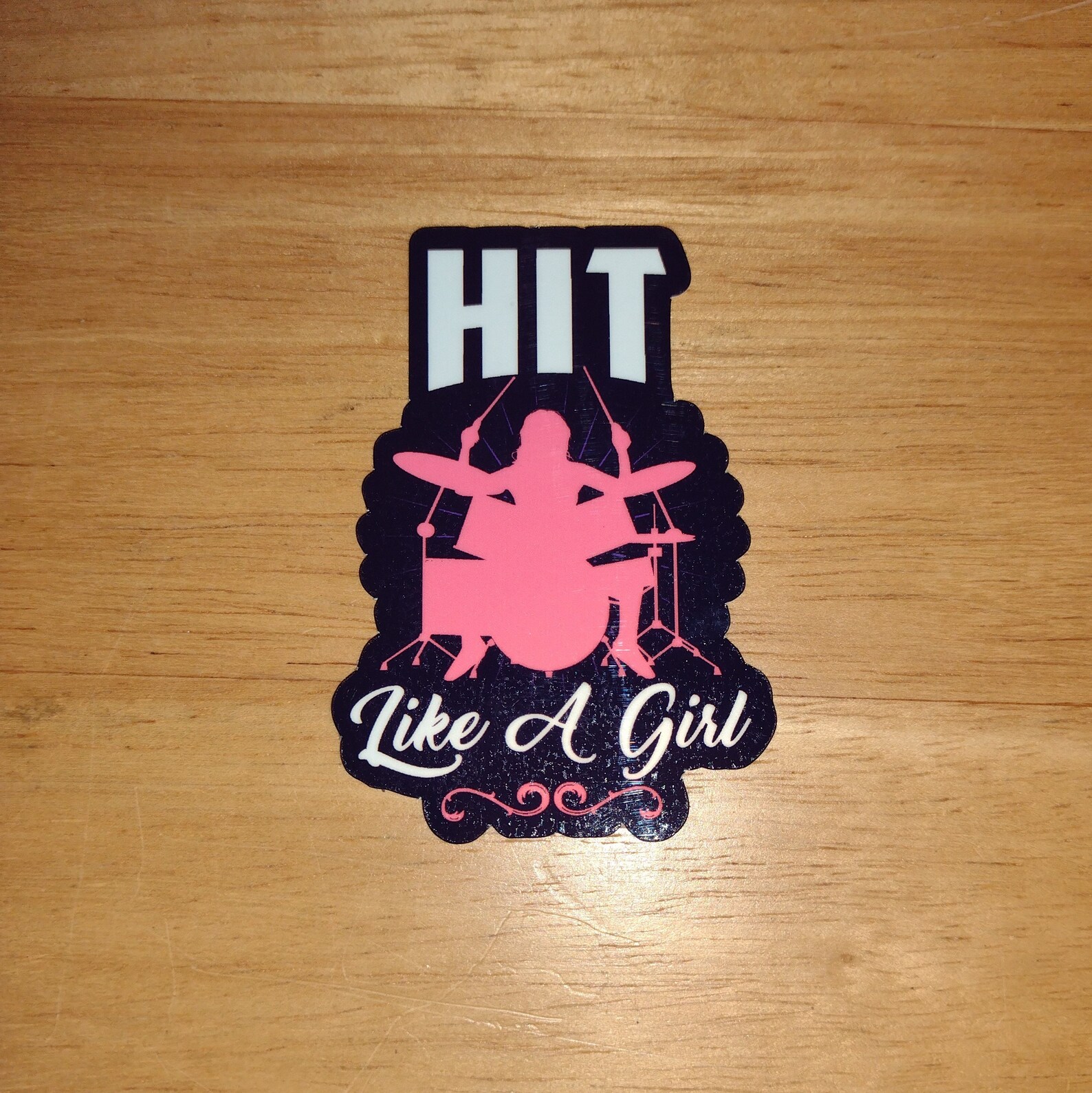 Drummer Sticker | Drum Sticker | Drummer Gift for Her | Drum Decal ...