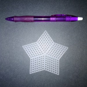 Pre-cut Plastic Canvas Star: 3.25 Inch Craft Shape - Etsy