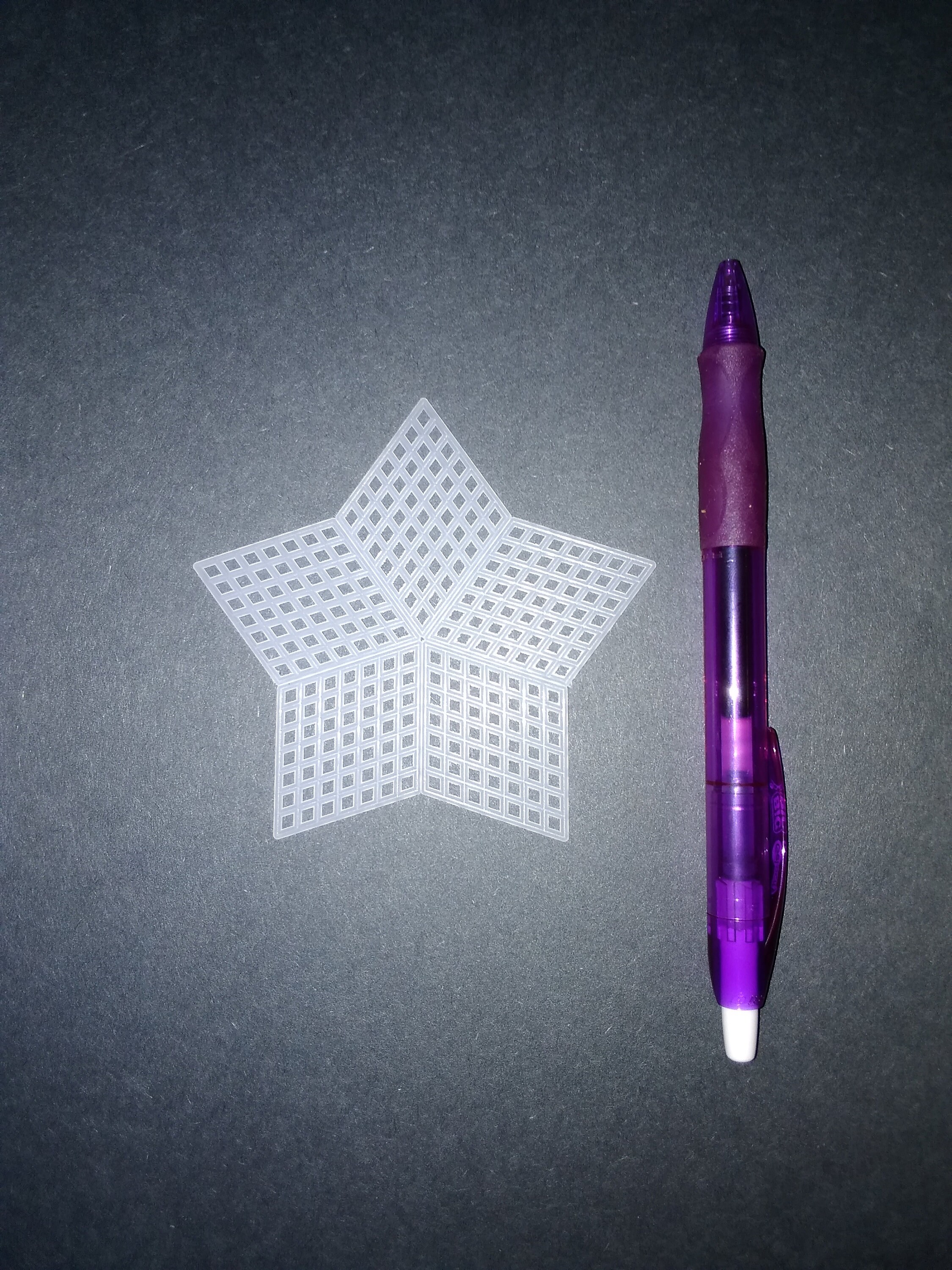 Pre-cut Plastic Canvas Star: 3.25 Inch Craft Shape - Etsy