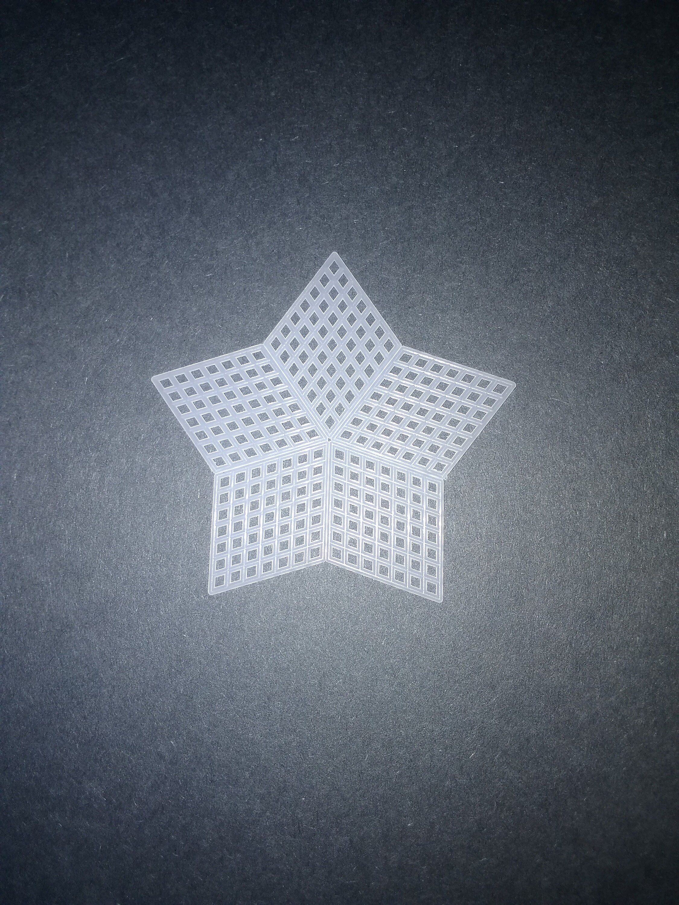 Pre-cut Plastic Canvas Star: 3.25 Inch Craft Shape - Etsy