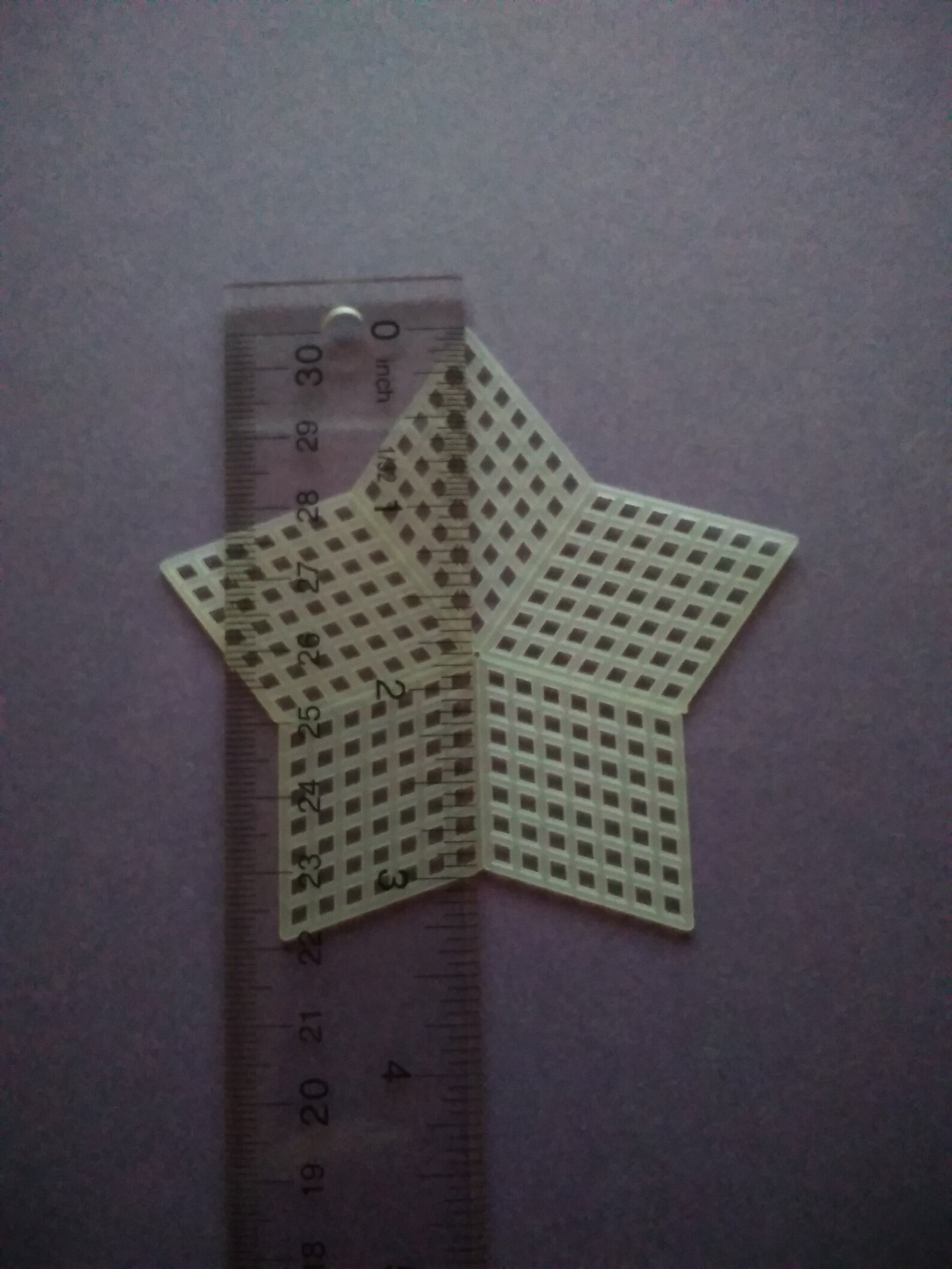 Pre-cut Plastic Canvas Star: 3.25 Inch Craft Shape - Etsy