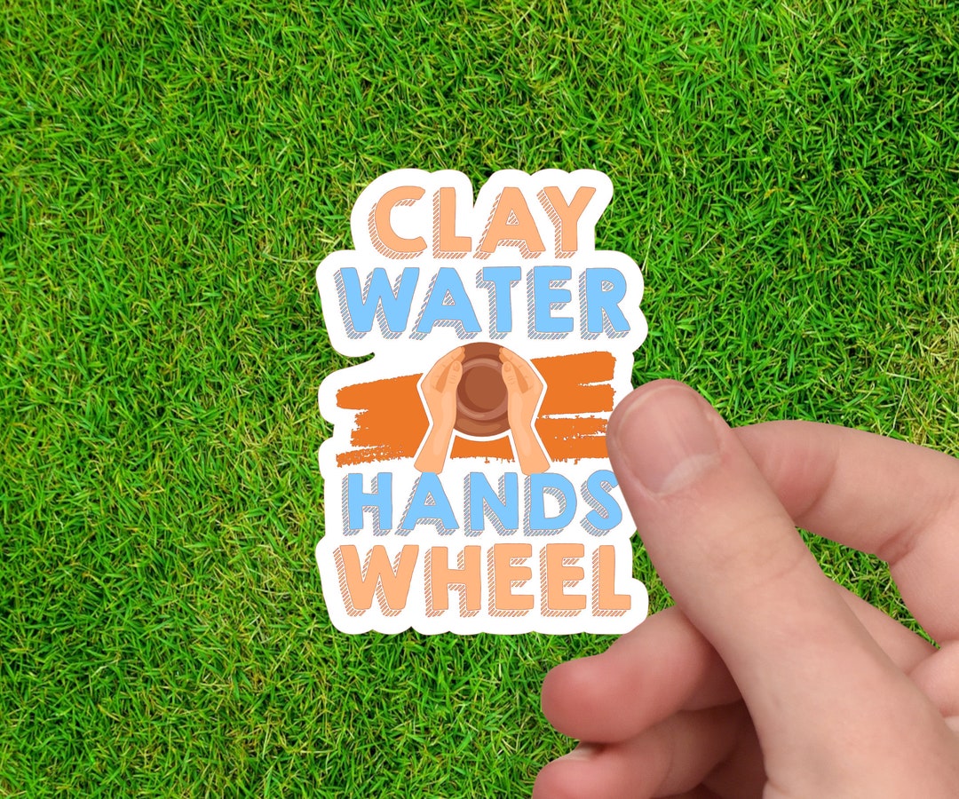 Pottery Sticker Ceramic Sticker Gift for Potter Potter Gift Pottery ...