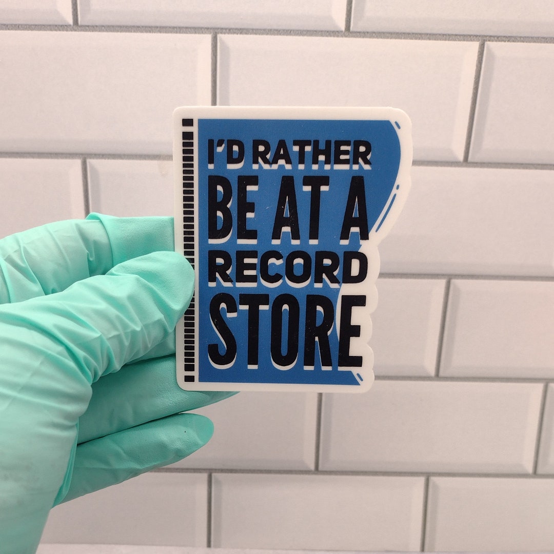 Vinyl Record Sticker | Gift for Record Collector | Record Collector ...