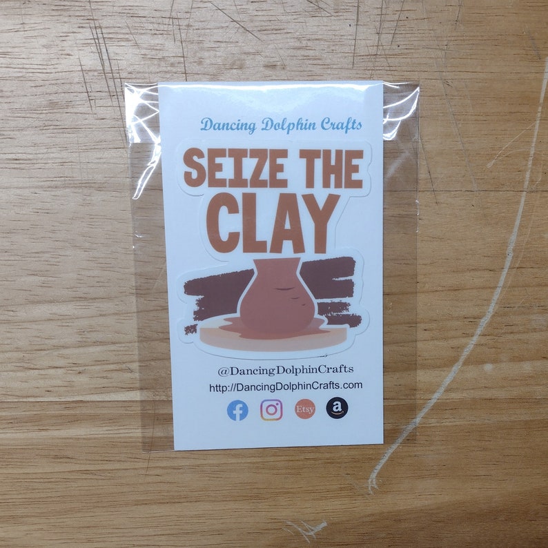 Pottery Sticker Ceramic Sticker Gift for Potter Potter - Etsy