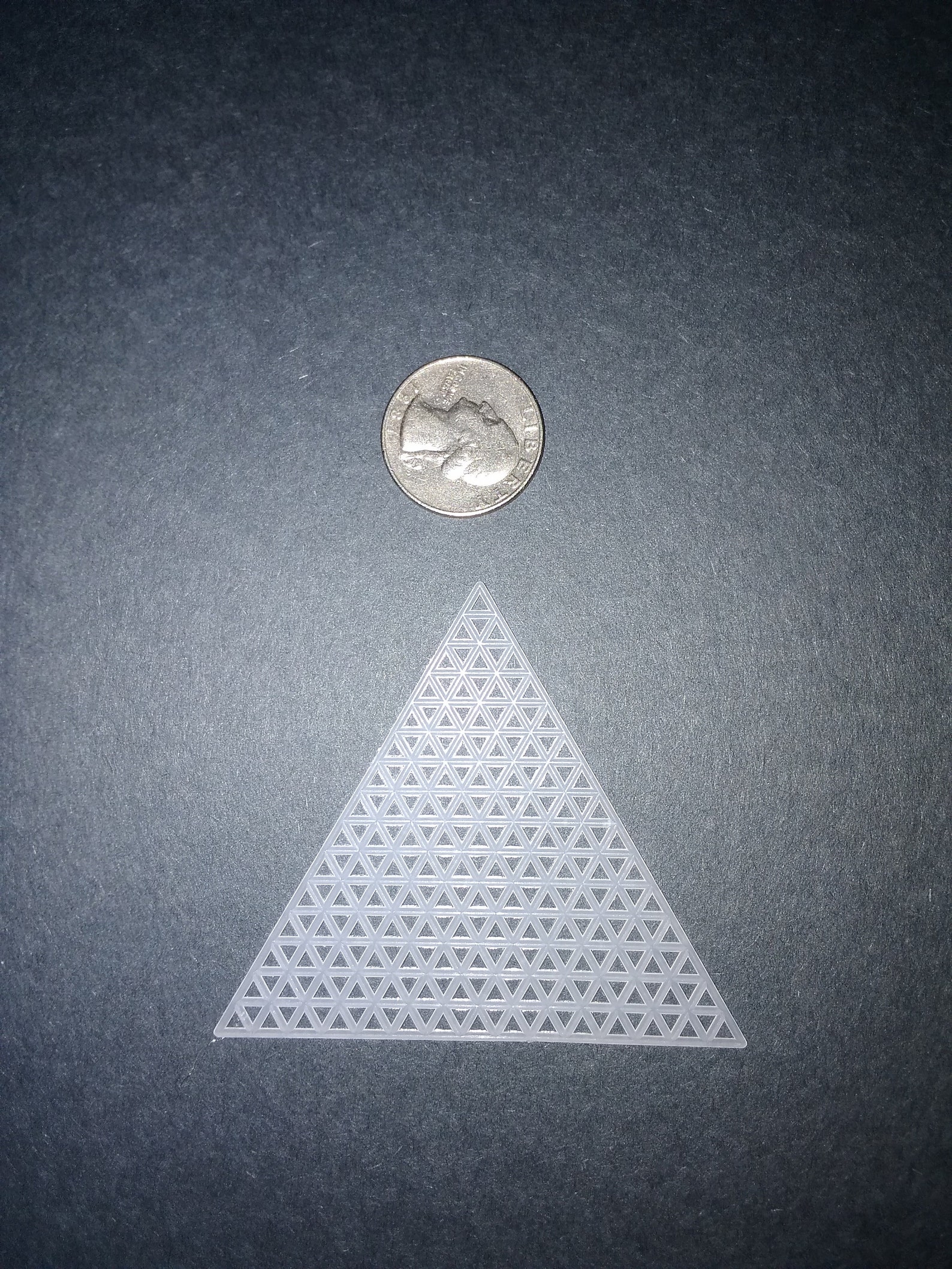 Plastic Canvas Triangle Pre-cut Plastic Canvas Shape - Etsy