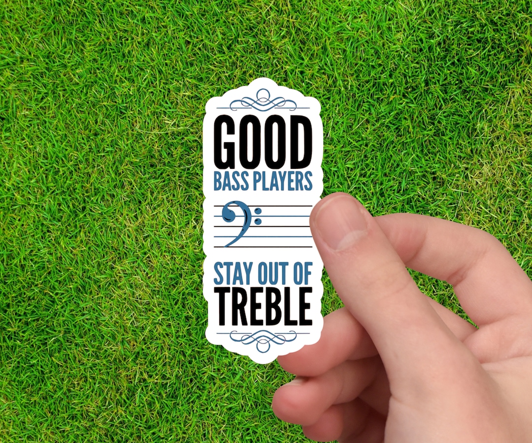 Bass Player Sticker Bassist Gift Gift for Bass Player Bass Guitar ...