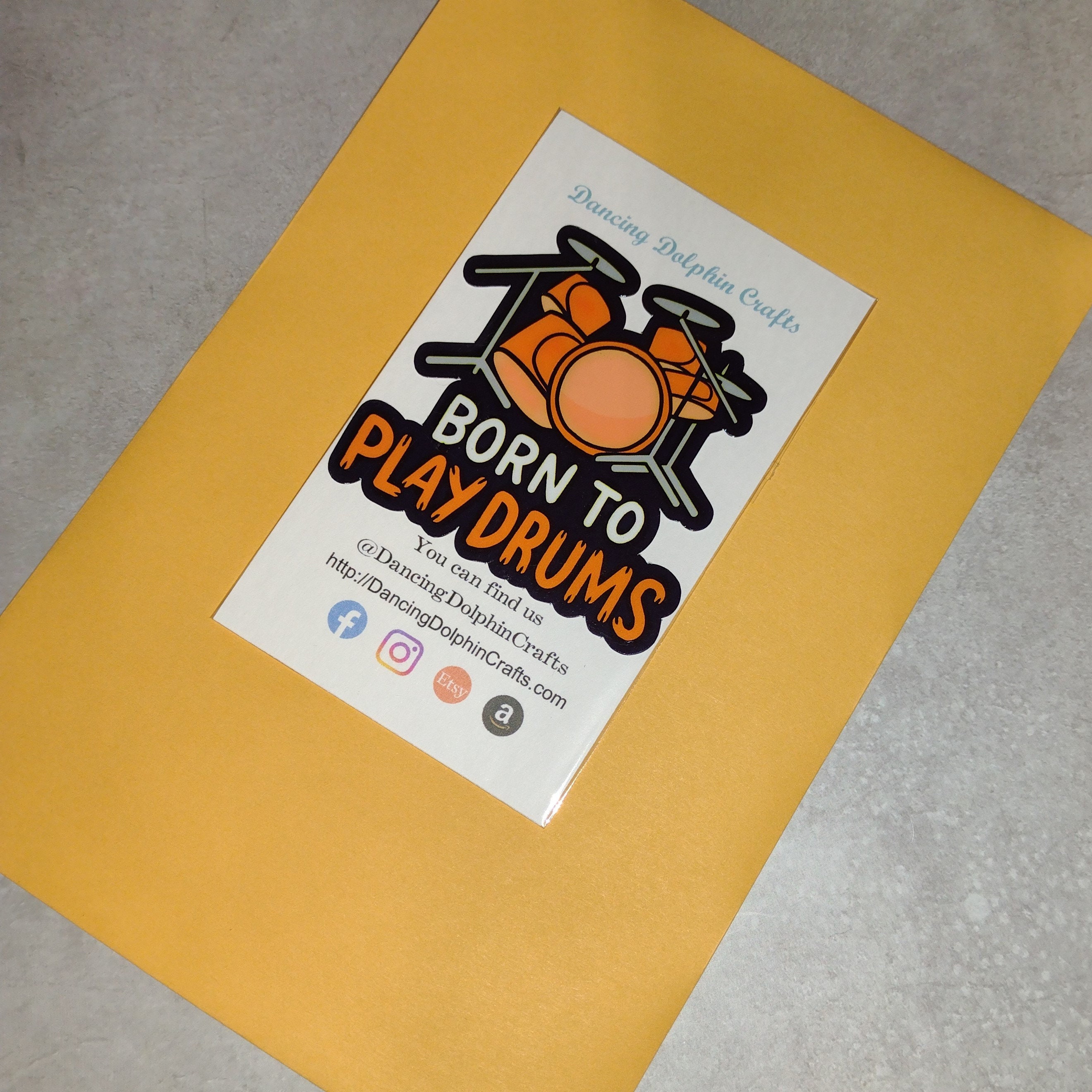 Drummer Sticker Drum Sticker Drummer Gift for Him Drum - Etsy