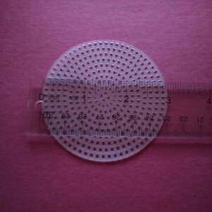 3-inch Plastic Canvas Circle | Pre-cut Plastic Canvas Shape | Craft ...