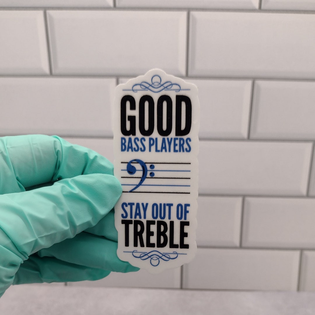 Bass Player Sticker Bassist Gift Gift for Bass Player Bass Guitar ...