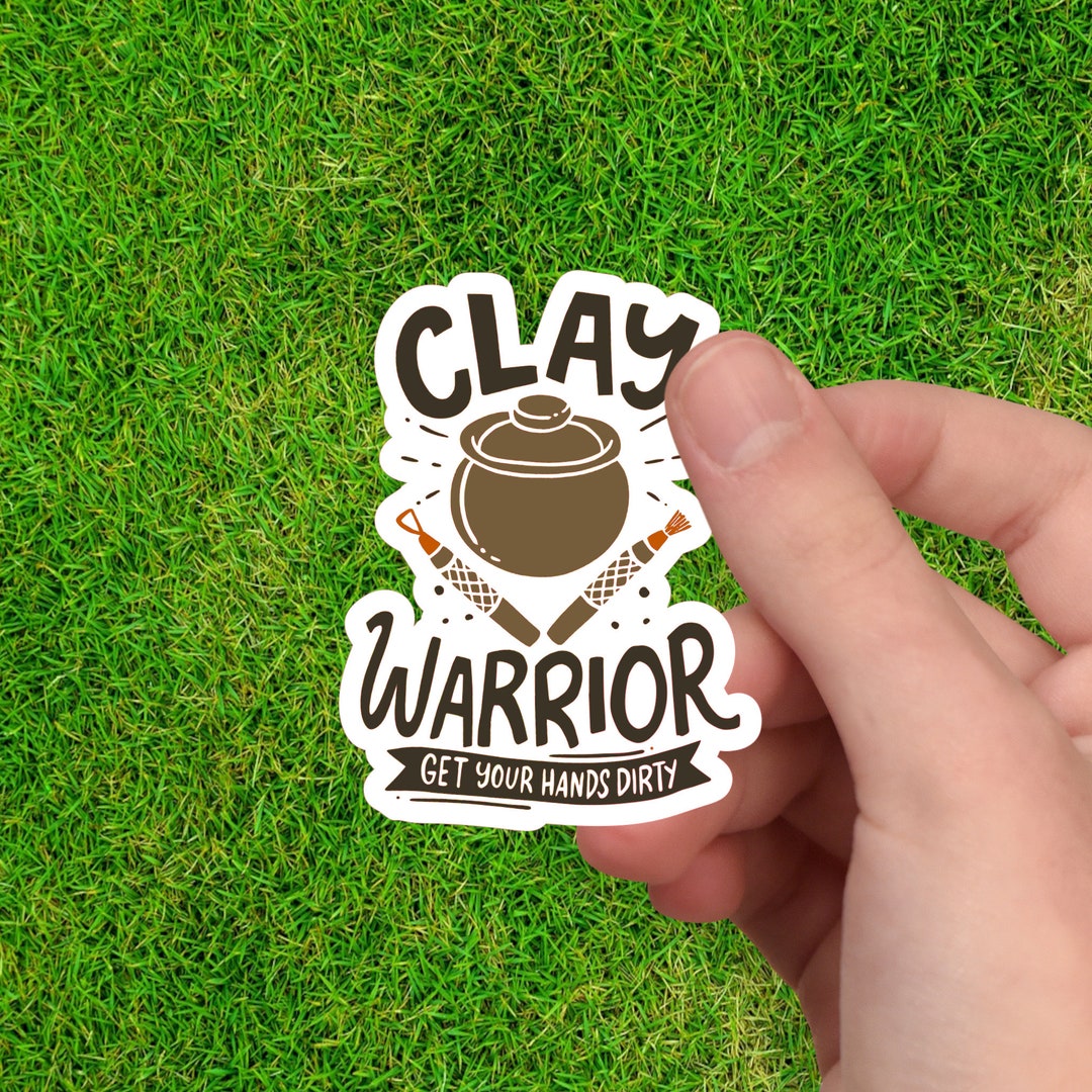 Pottery Sticker | Ceramic Sticker | Gift for Potter | Potter Gift ...