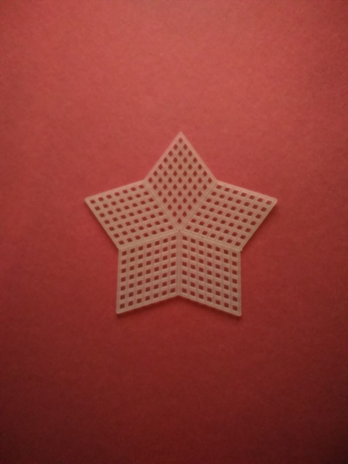 Pre-cut Plastic Canvas Star: 3.25 Inch Craft Shape - Etsy