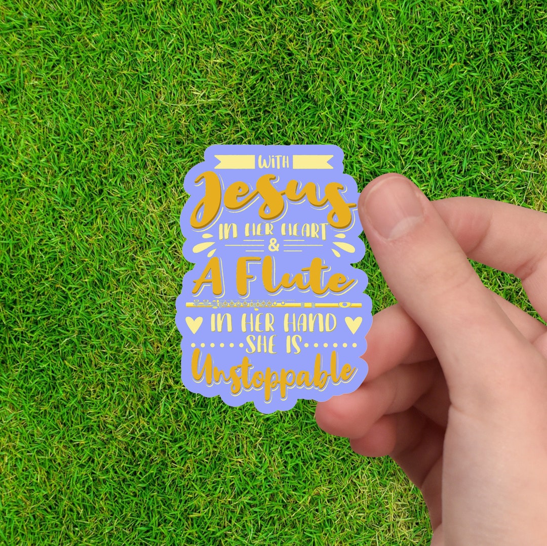 Flute Gift Flute Sticker Fear the Flute Gift for Flute Player Flutist ...
