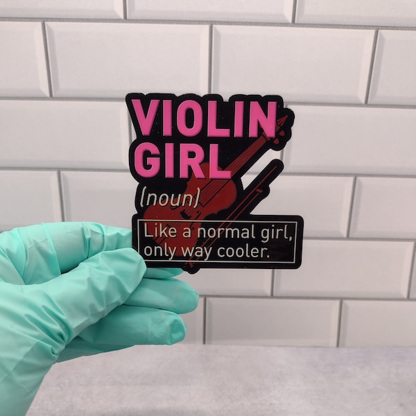 Violin Decal - Etsy