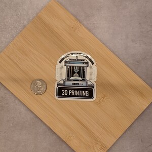 3D Printing Sticker - Innovative Layers Sticker - 3D Printer Gift ...