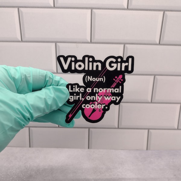 Violin Decal - Etsy