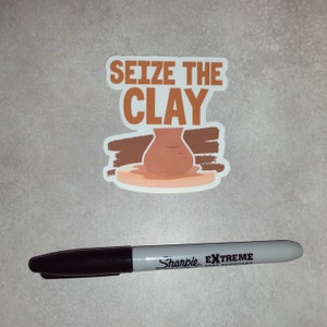 Pottery Sticker | Ceramic Sticker | Gift for Potter | Potter Gift ...
