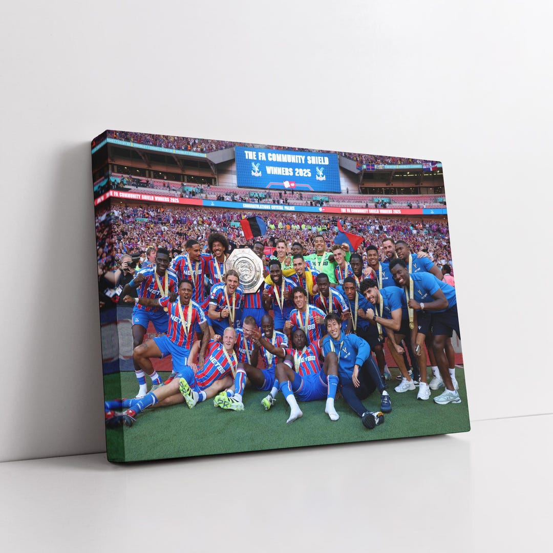 Crystal Palace Community Shield Winners 2025 - Etsy UK