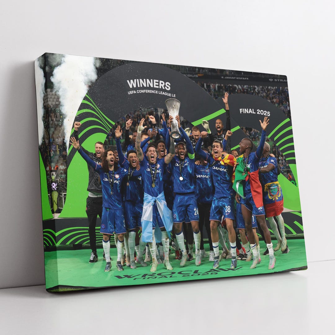 Chelsea FC Conference Cup Winners 24/25 - Etsy