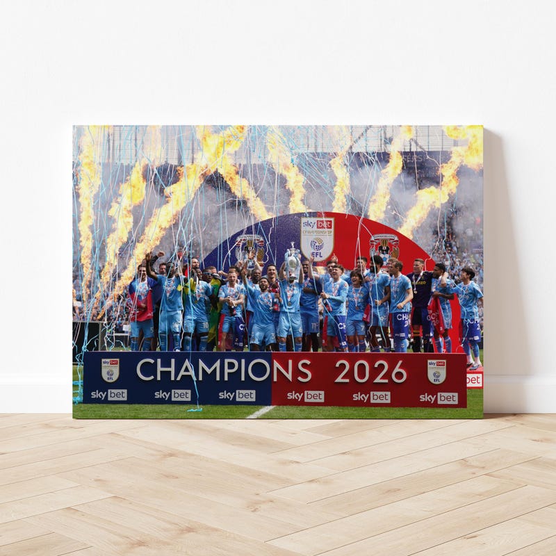 Coventry City Promotion - Etsy UK