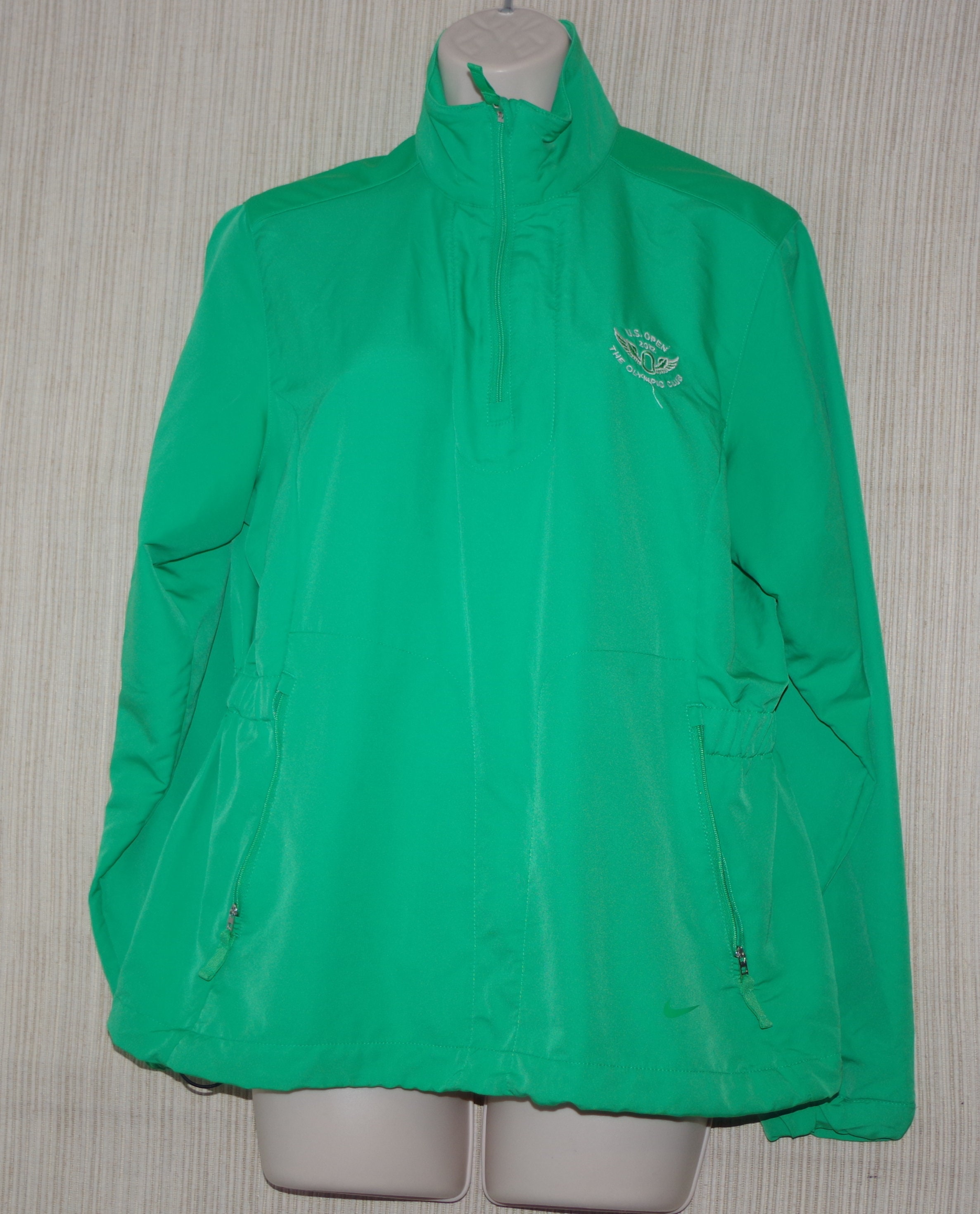 Nike Golf U.s.open 2012 the Olympic Club Green Nylon Jacket Women Size ...