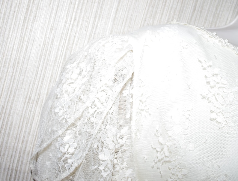 Barbara Chodos Michael Marcella Cream Ivory Short Sleeve Lace - Etsy