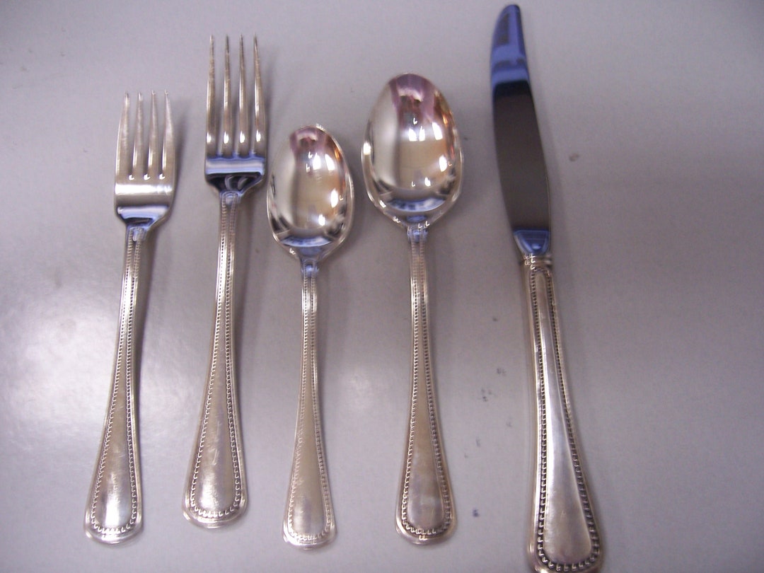Oneida Silver Patrician 5-piece Place Setting Silveplate - Etsy