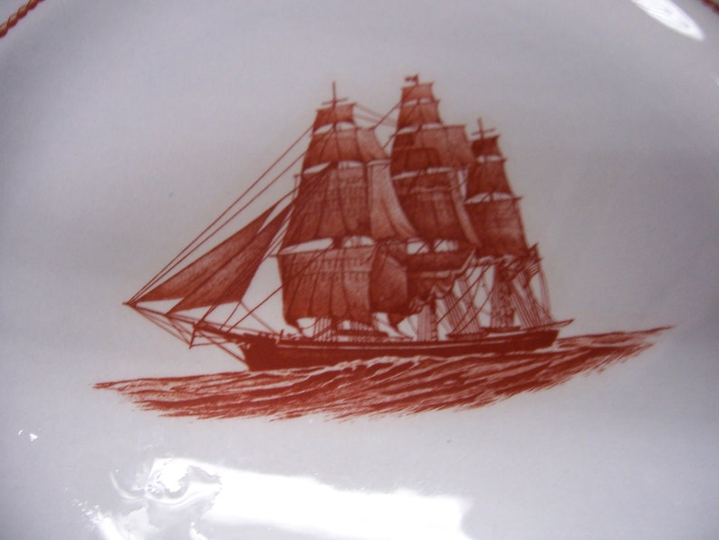 Large Dinner Plate Flying Cloud Rust by WEDGWOOD - Etsy