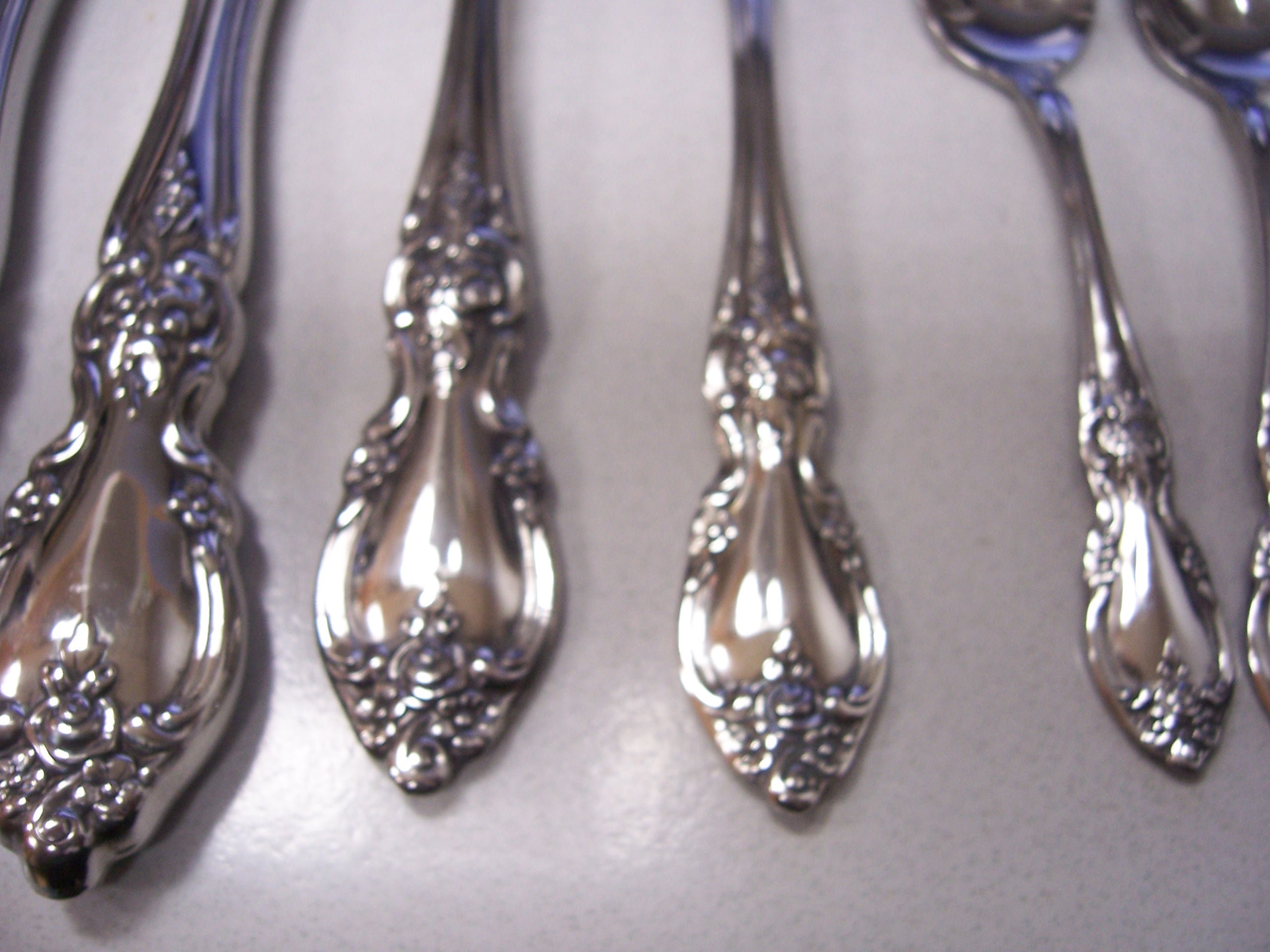 Louisiana stainless by ONEIDA SILVER 2 Demitasse Spoons 2 - Etsy