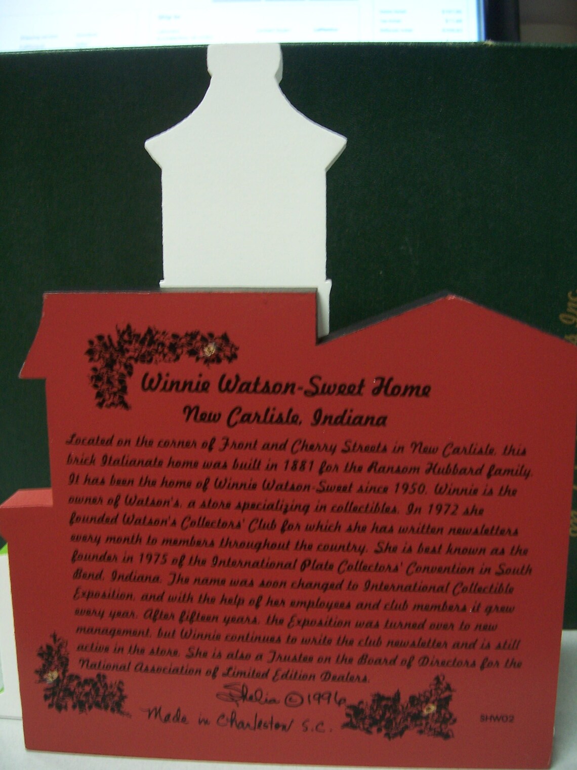 Shelia's Collection Winnie Watson Sweet Home New Carlisle | Etsy