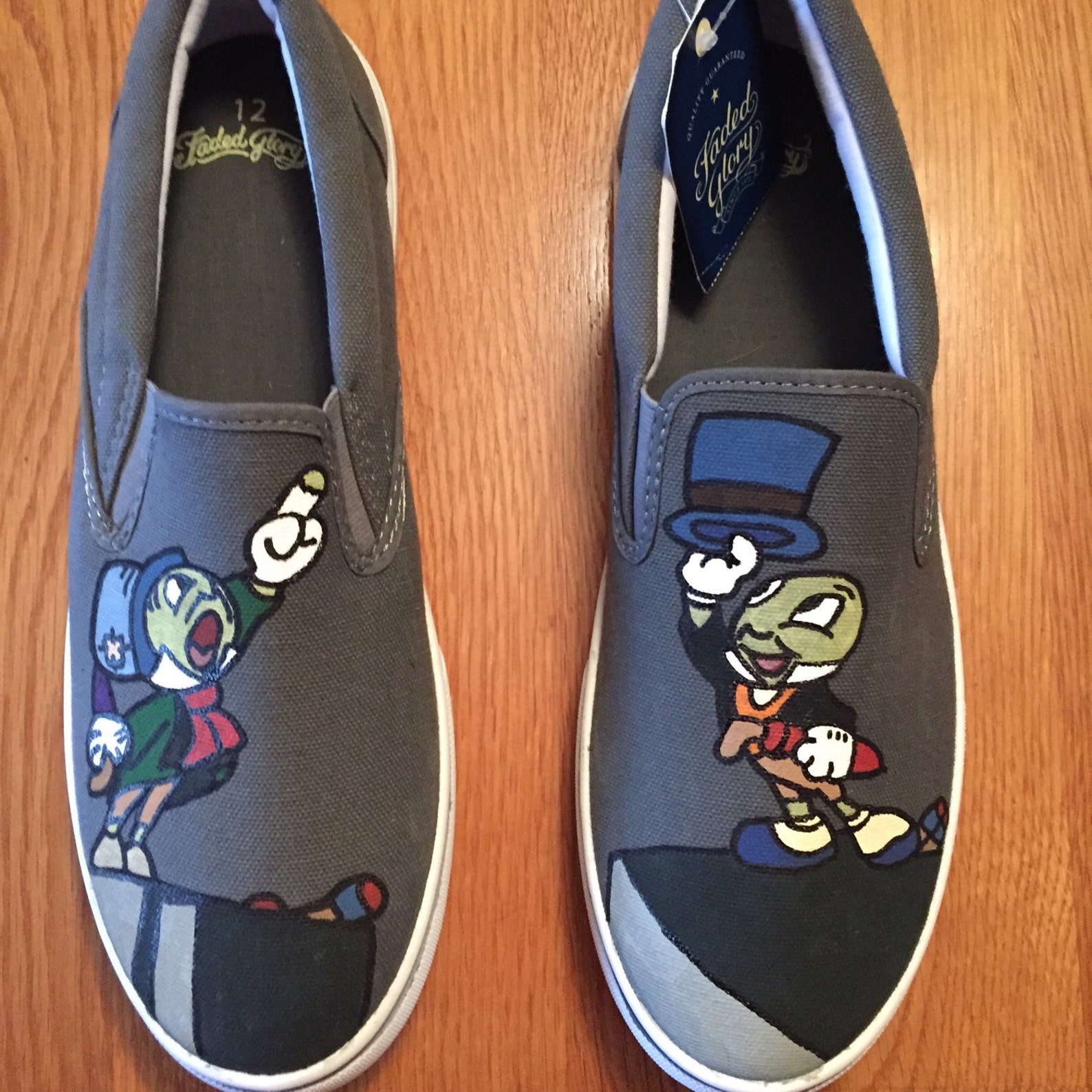 CUSTOM Cartoon Shoes Hand Painted | Etsy