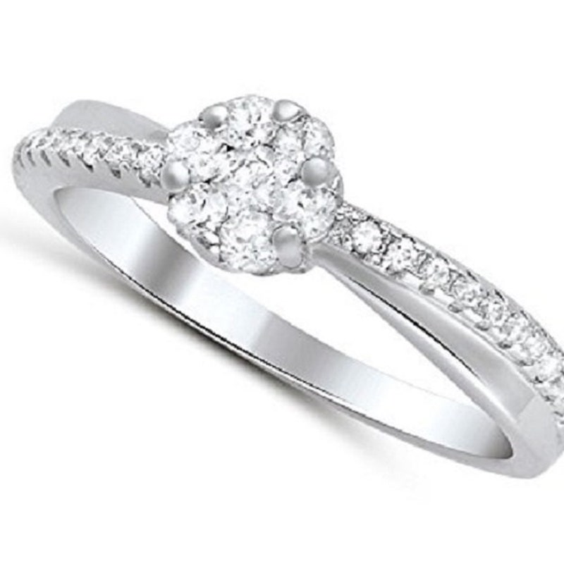 Overlapping Ring - Etsy