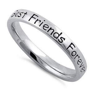 Spongebob Best Friends Forever Ring - Etsy