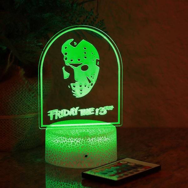 Friday the 13th Laser Cut - Etsy