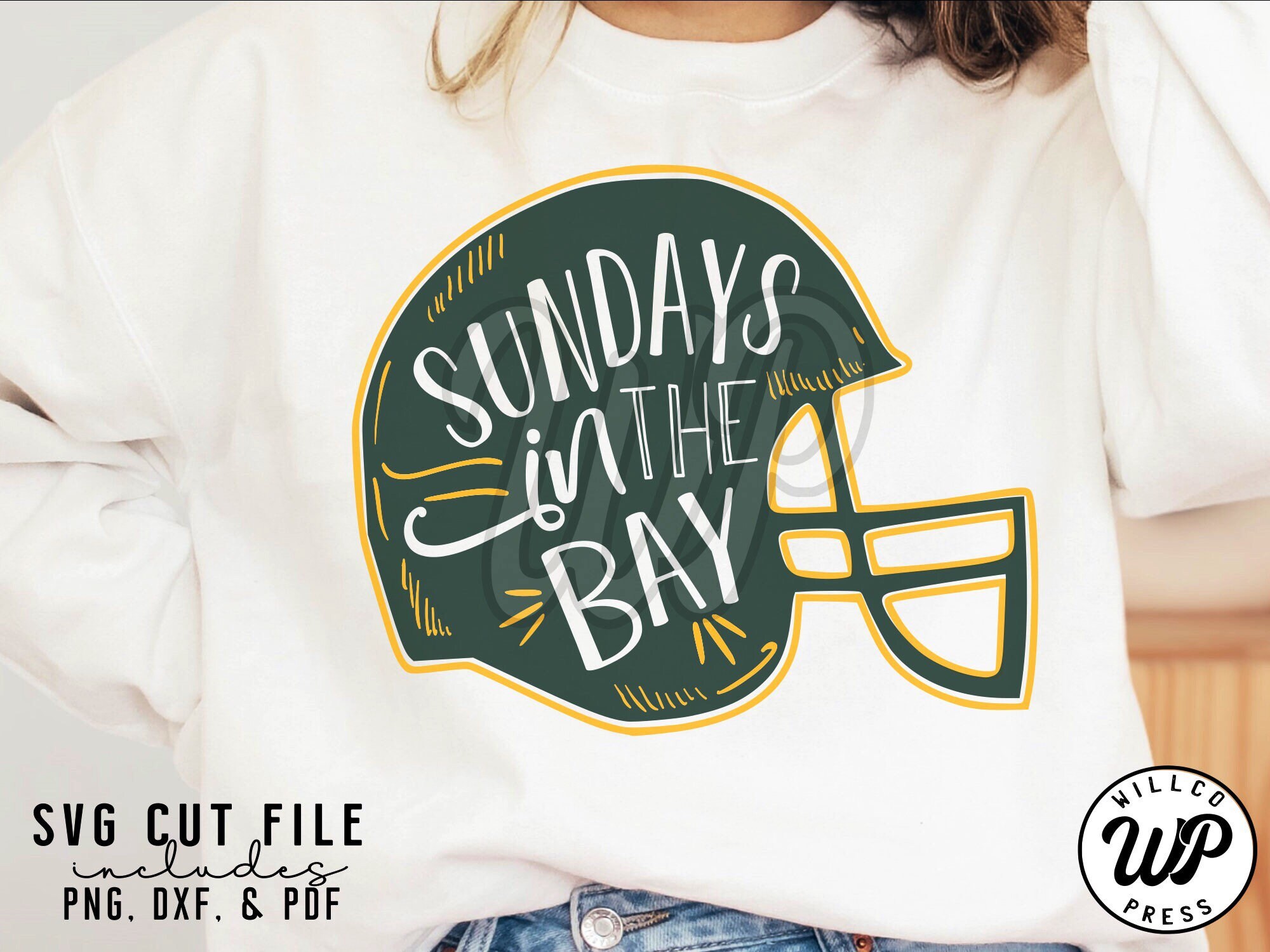 Sundays in the Bay Green Bay Svg Wisconsin Png Dxf Svg - Etsy