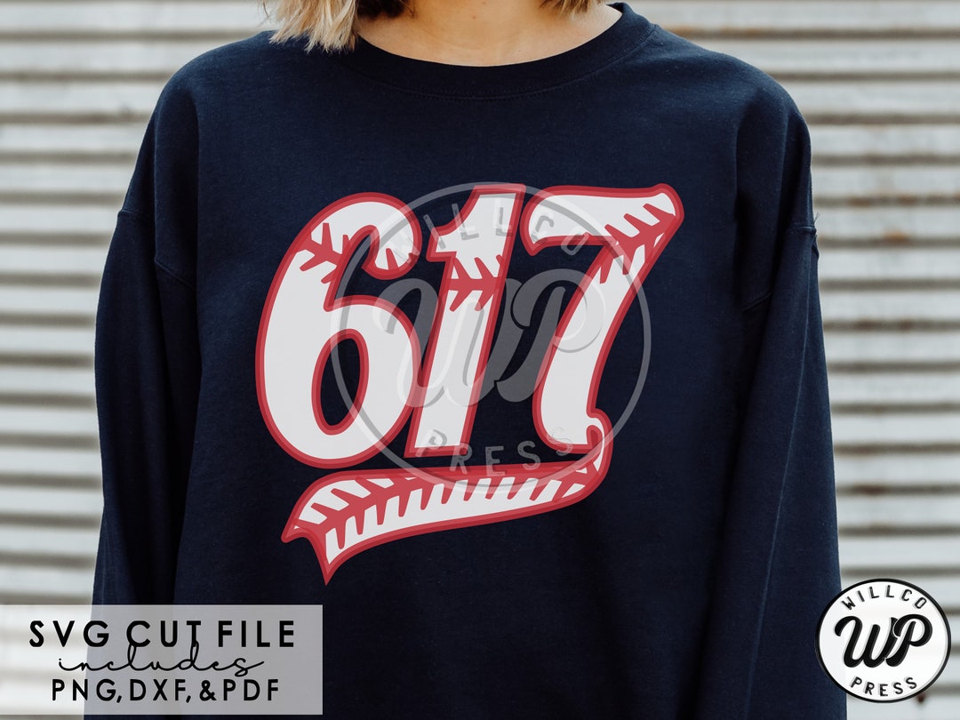 617 Baseball Png, Boston Svg, Area Code Clipart, Sublimination, Dtf ...